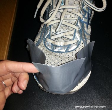Duct Tape and Other Tips for Running in the Rain | The Sandy James, LLC